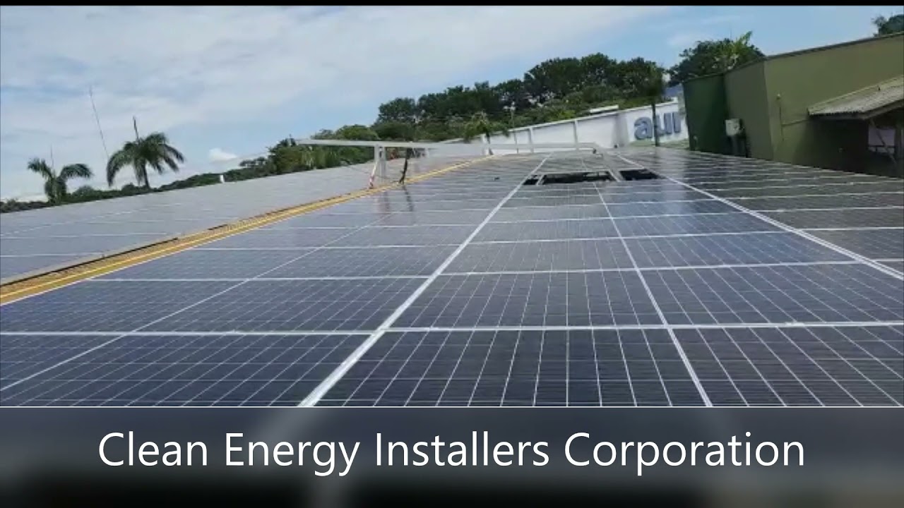 How to Raise Solar Panels onto a Commercial Roof-top, and Deliver it to ...