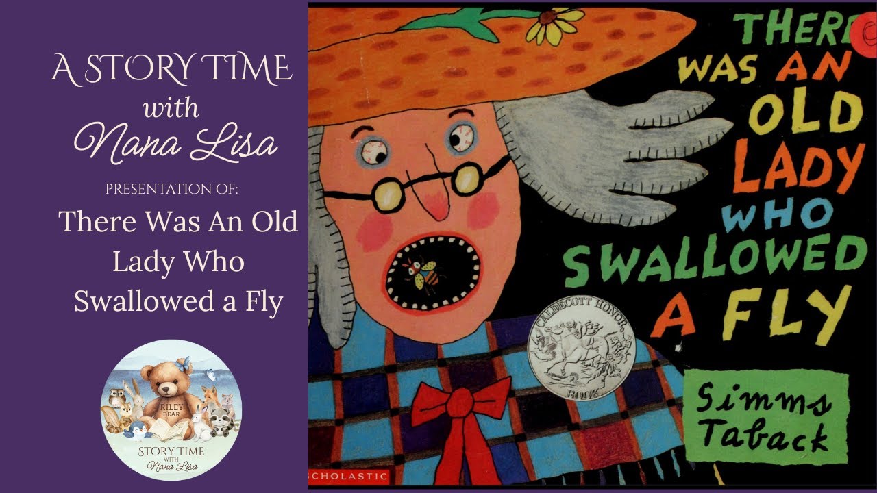 Read Aloud: There Was An Old Lady Who Swallowed a Fly 📔🧸🌙 # ...