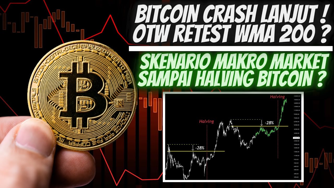 BITCOIN CRASH BISA BUAT RETEST WMA 200 ?! PERTAHANAN TERKUAT SEDANG ...