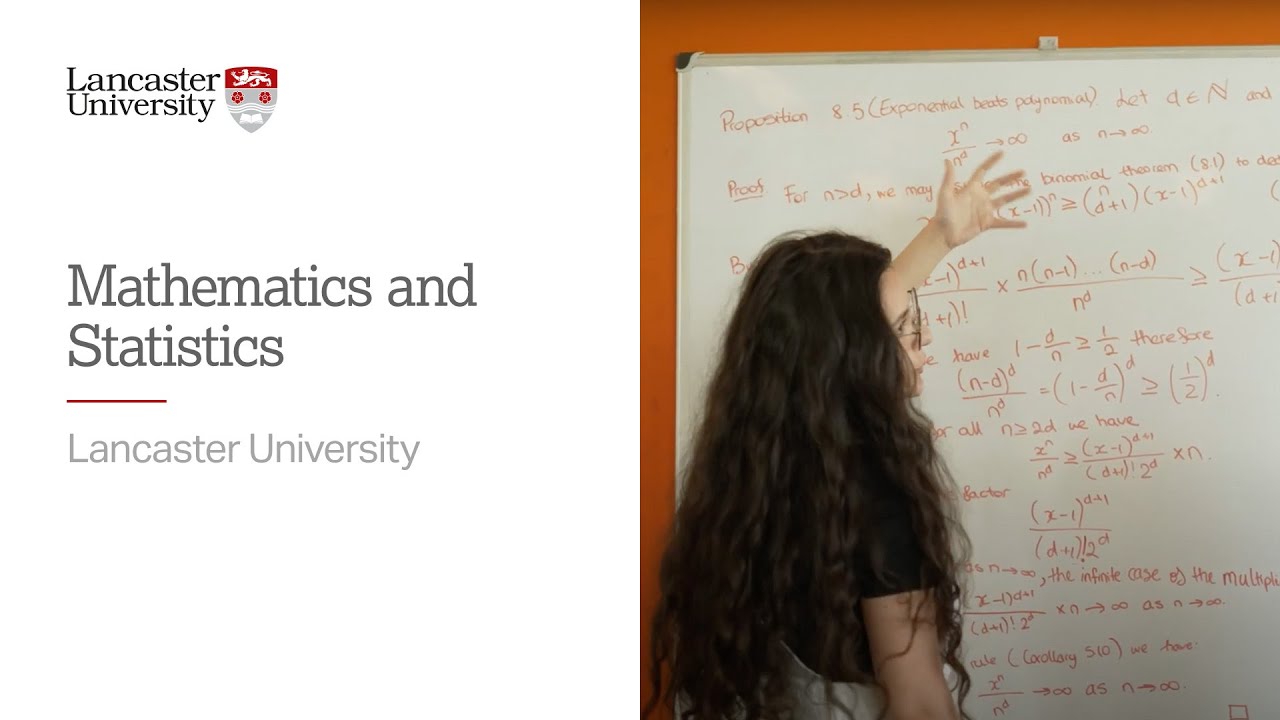 Mathematics and Statistics at Lancaster University - YouTube