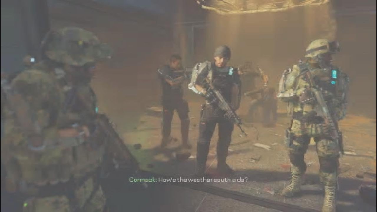 CALL OF DUTY ADVANCED WARFARE MISSION 1 INDUCTION ON HARDENED ...