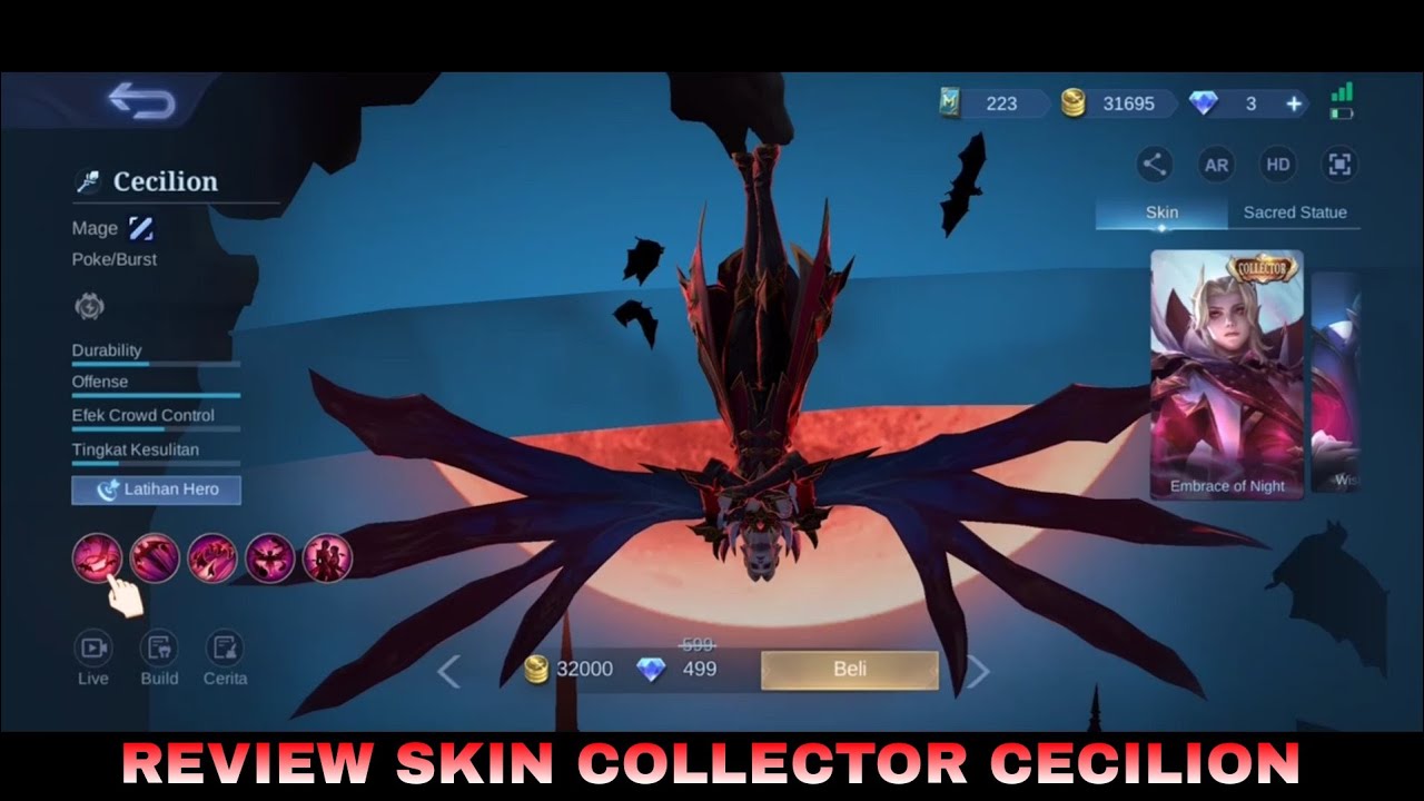 Review Skin Collector Cecilion - YouTube