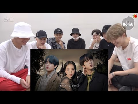 BTS reaction to Vsoo & Jinsoo Fan Made Video [V&Jisoo&Jin]