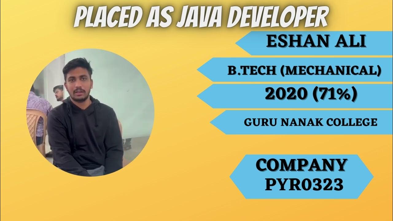 JSpiders Hyderabad Punjagutta | Student Testimonial | Java Developer ...