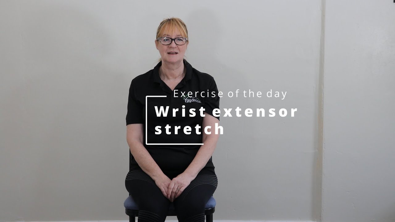 Home Exercise: Wrist extensor and flexor stretch - YouTube
