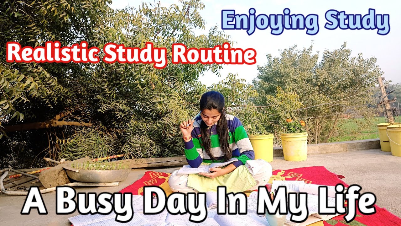 Productive Day In My Life | My Morning Study Routine | Study Vlog - YouTube