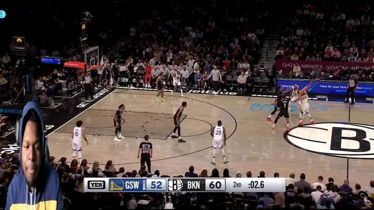 Stephen Curry With A 40 Bomb KP95TH React To WARRIORS at NETS | FULL ...