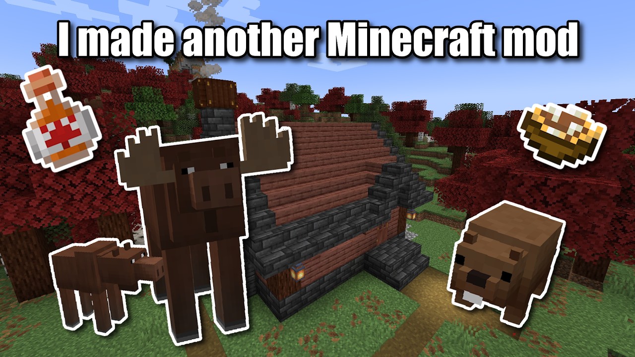 Coding a Canadian Update for Minecraft - YouTube