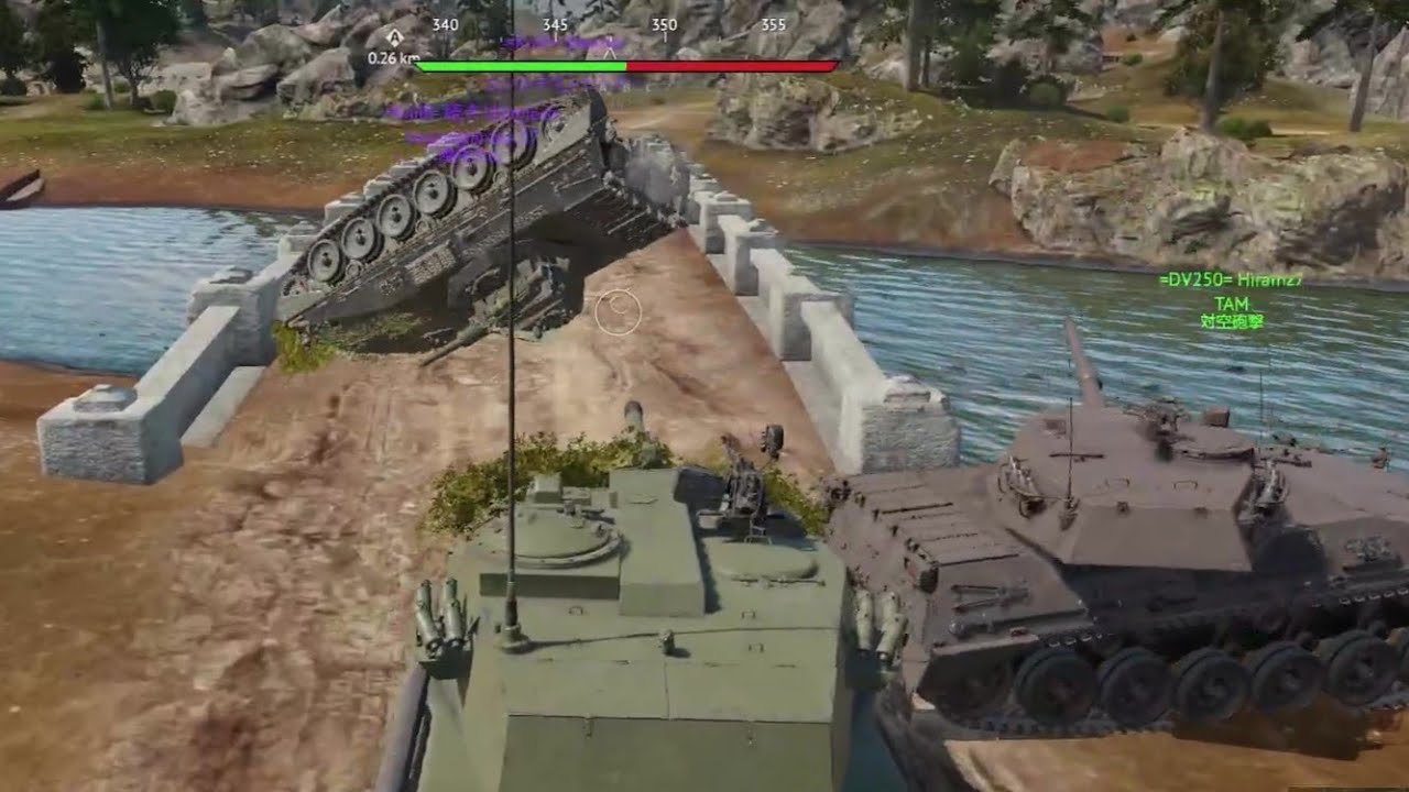 War Thunder 陸RB VBC(PT2)とチェンタウロで大暴れしてみた - YouTube