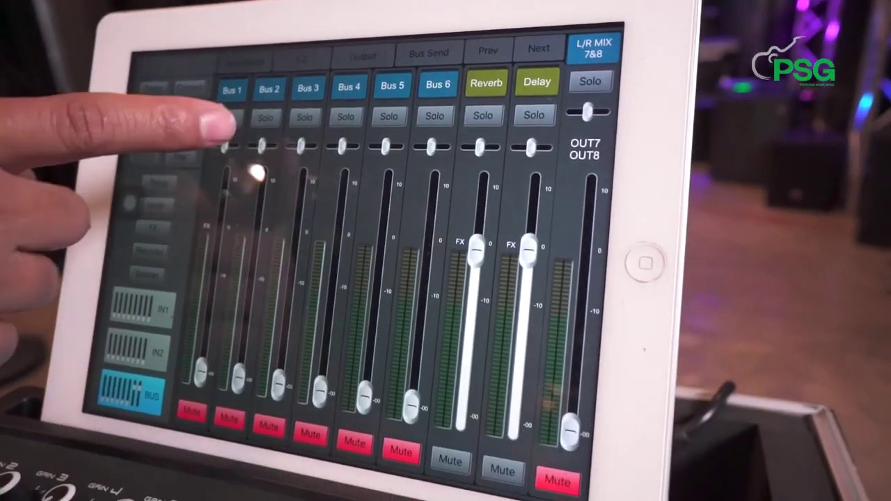 Studiomaster Digilive16 เชื่อมต่อผ่าน Wifi - YouTube