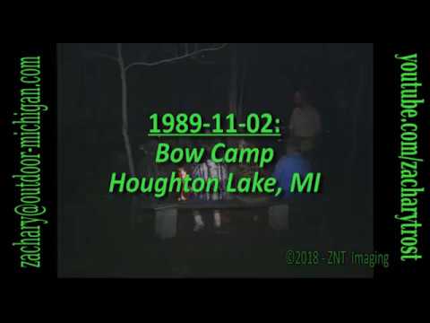Bow Camp Set Up Houghton Lake, MI - Fred Trost's Michigan Outdoors ...