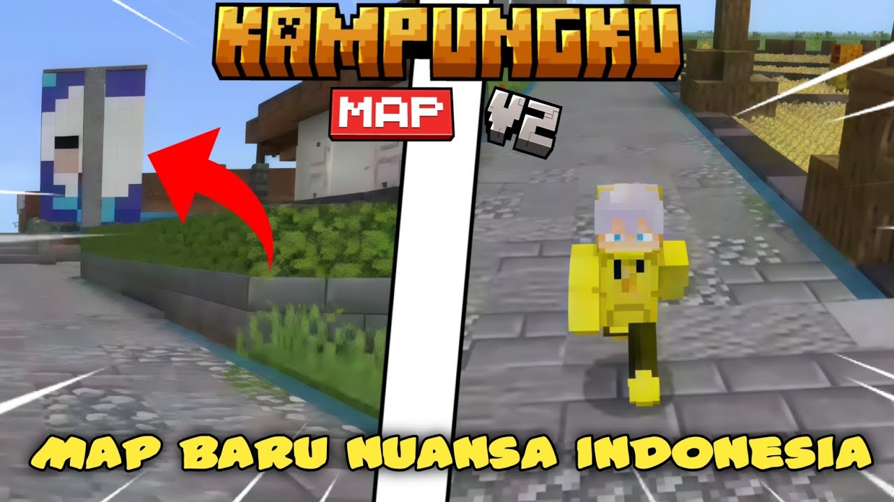 Map baru nuansa Indonesia kampungku map - YouTube