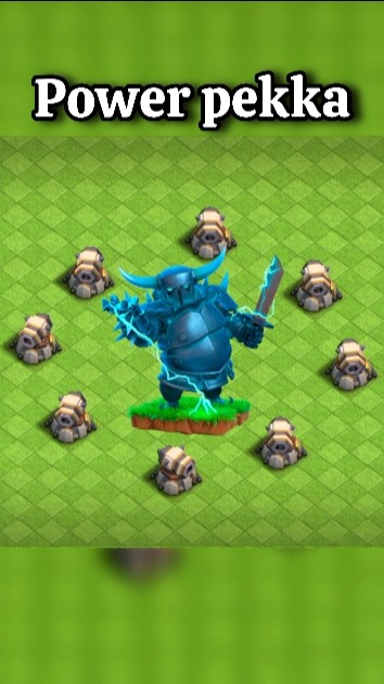POWER P.E.K.K.A in clash of clans #clashofclans #coc #pekka #supercell ...
