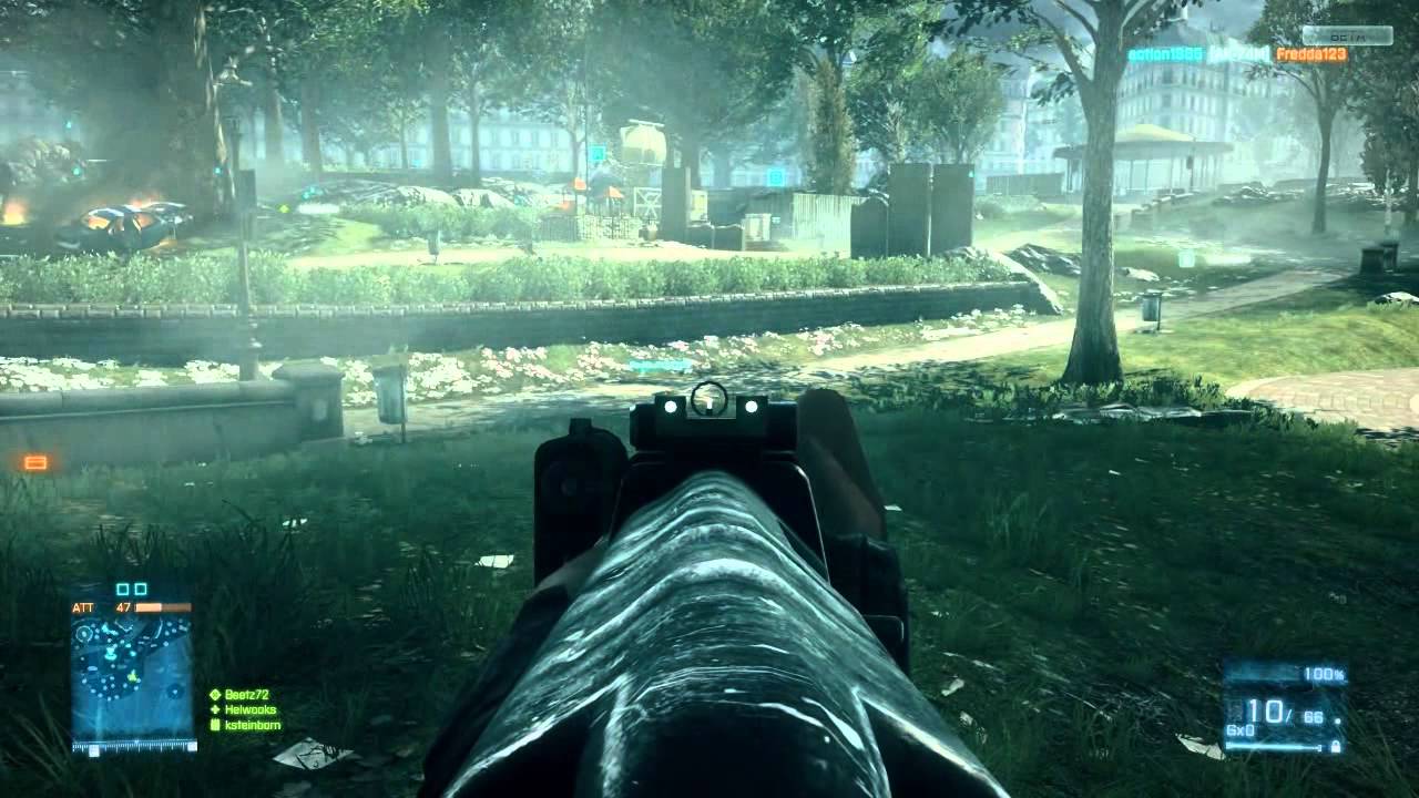 BF3 Beta Bug: Sliding body - YouTube