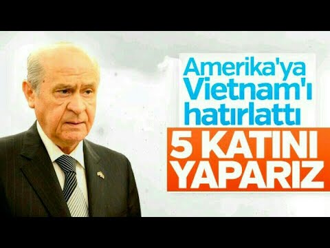 Bahçeli'den Amerika'ya Tarihi Gözdağı !!!