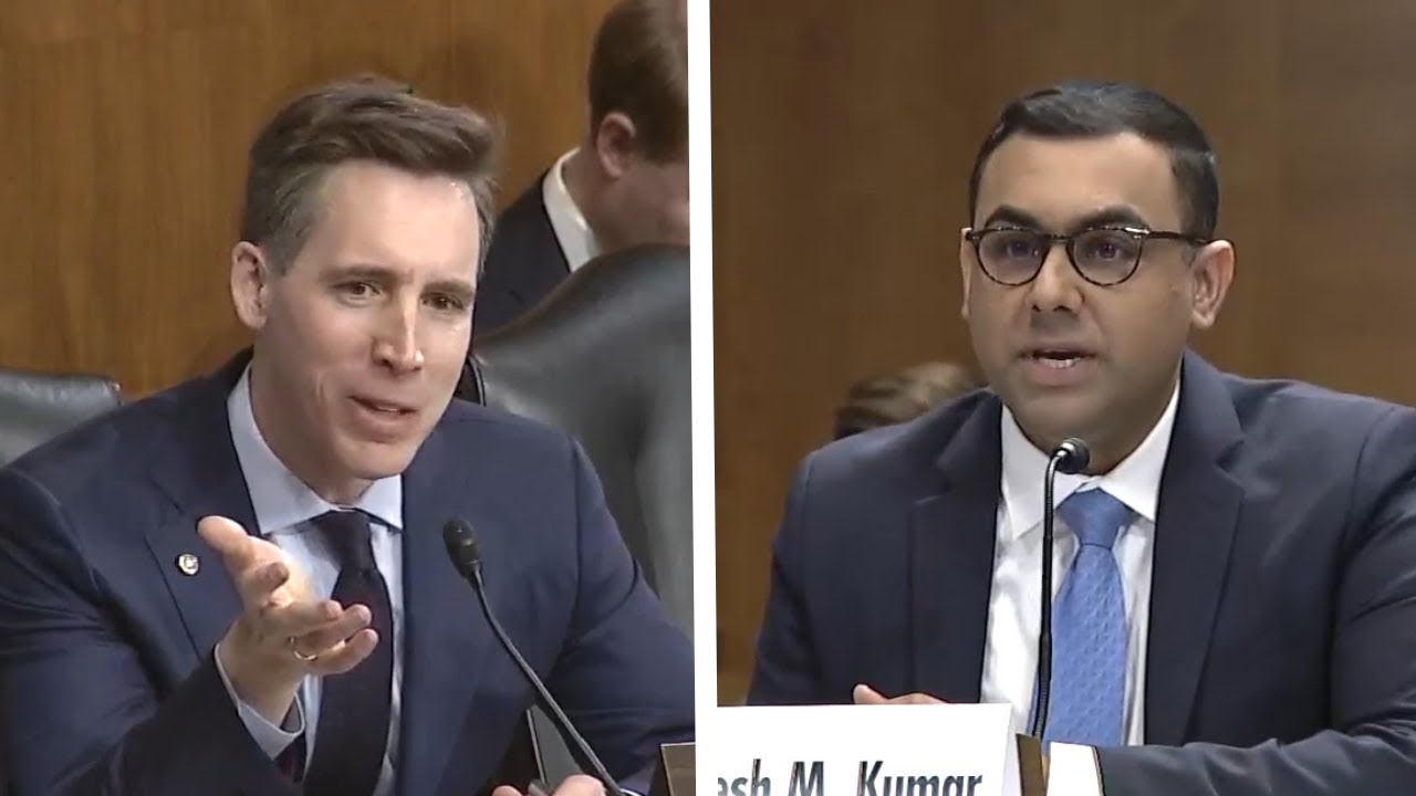 VIRAL: Hawley Leaves DOE Director REELING After He Can't Answer ...