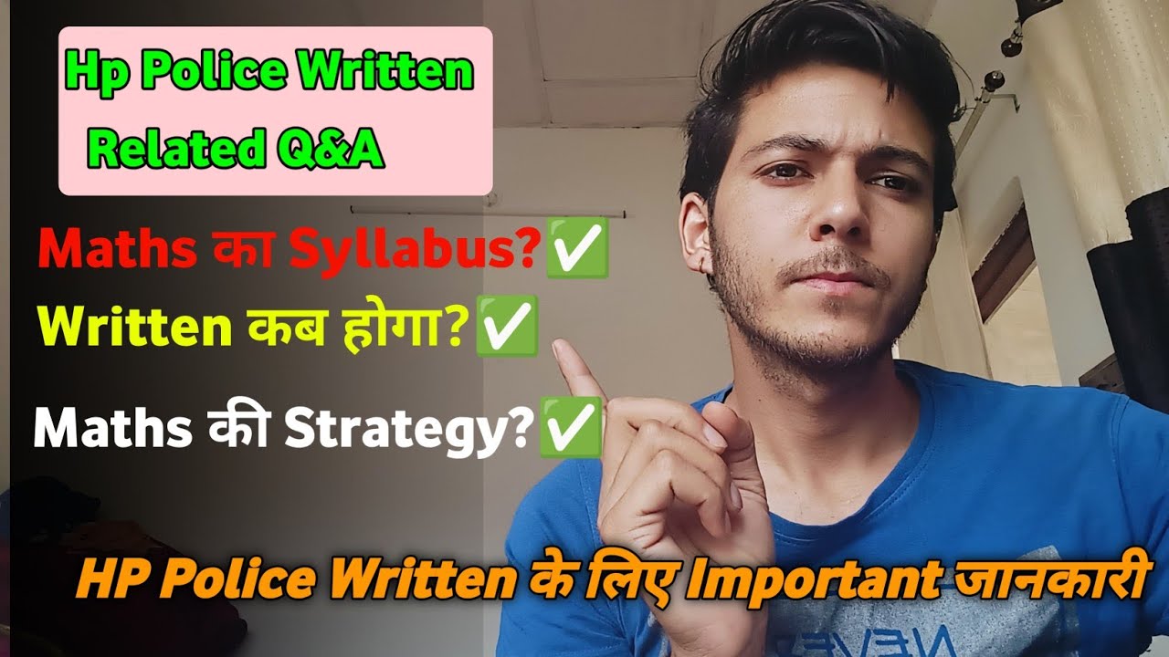 Hp Police Written Maths Strategy 🚓🚨 hp police constable written ...