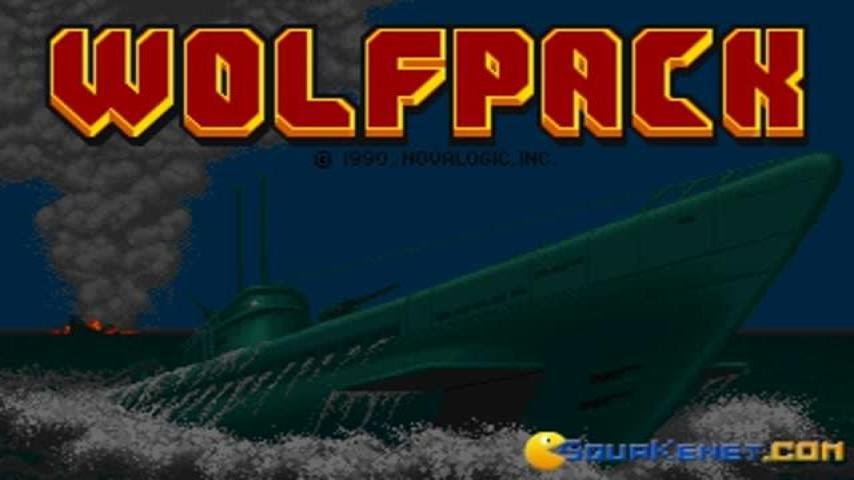 Wolfpack gameplay (PC Game, 1990) - YouTube