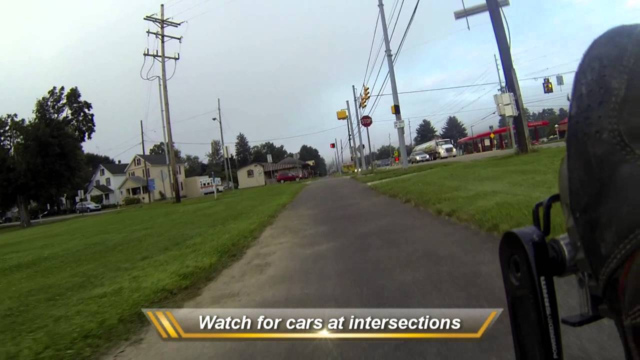 North Warren Bike Path - Warren, PA - YouTube