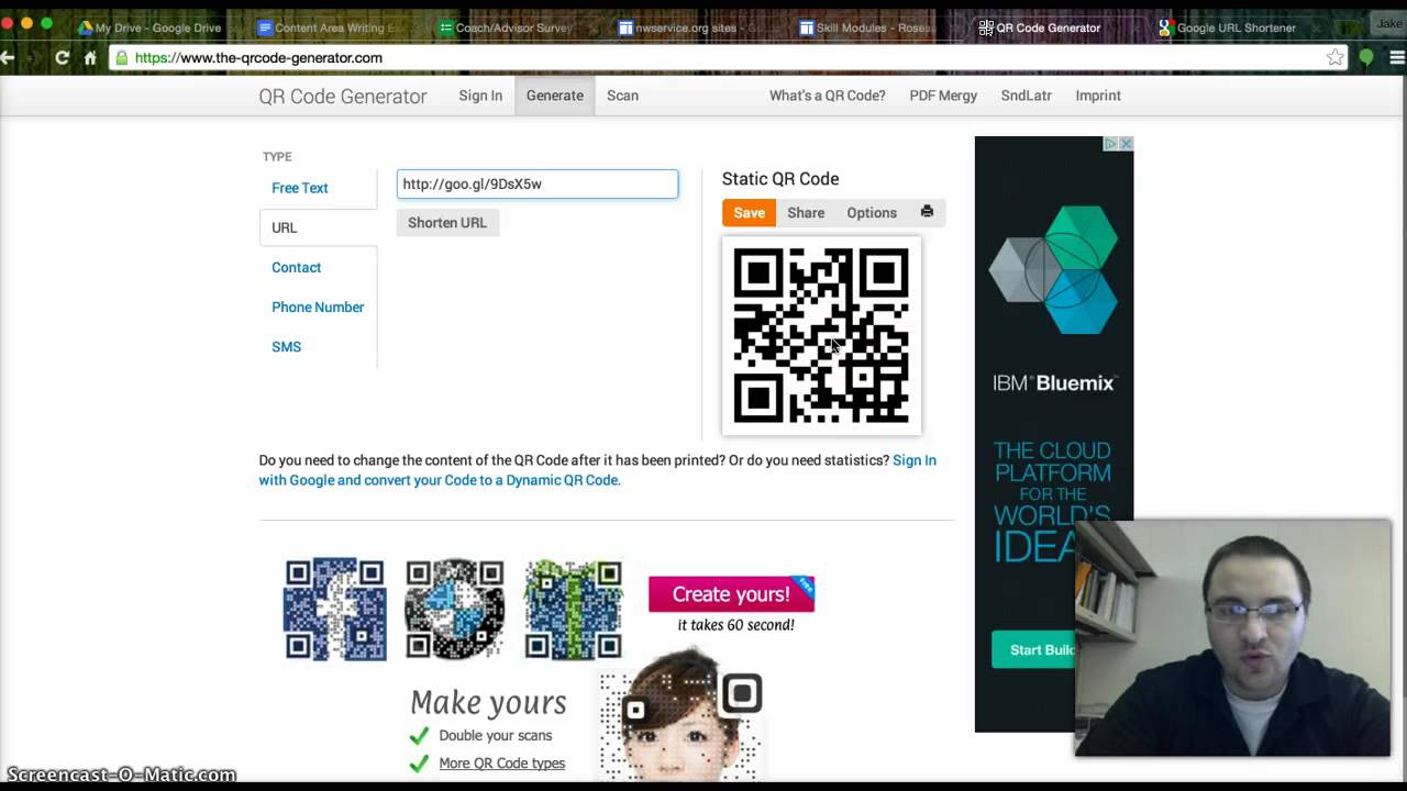 Sharing Google Apps Creations using QR Codes - YouTube