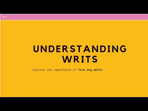 Mnemonic for 5 writs in Indian constitution - YouTube