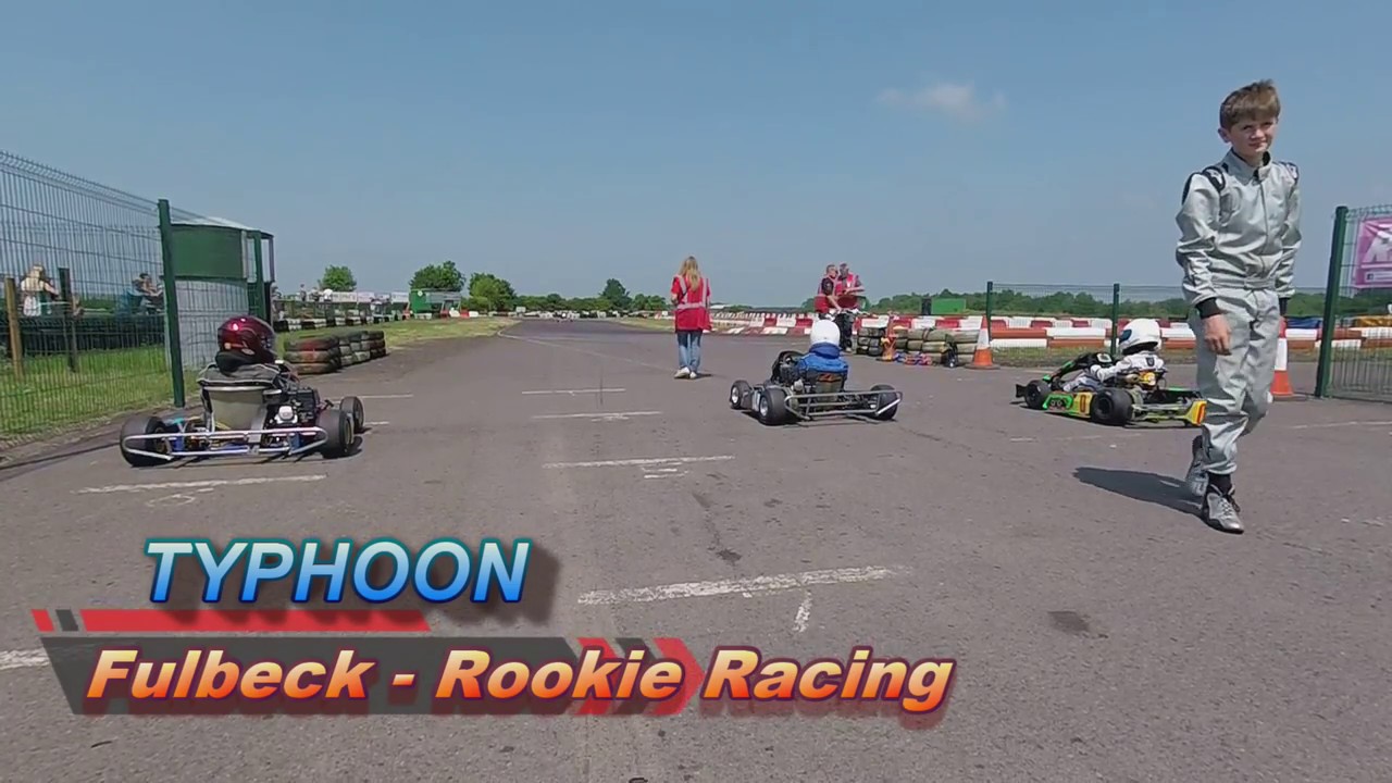 Fulbeck karting with Rookie Racing - Iame & Honda cadets - TYPHOON ...