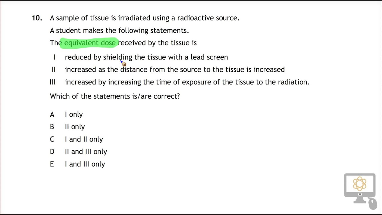 Q10 MC 2015 Nat 5 Physics Paper - YouTube