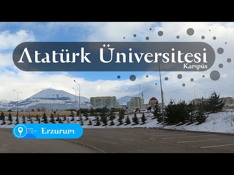 Atatürk Üniversitesi Kampüs | Mart 2024