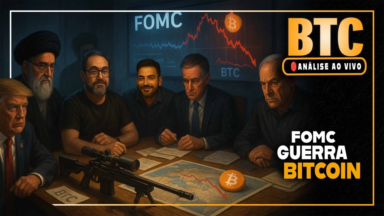 😮 BITCOIN EM DIA DECISIVO DE FOMC 🔵 ANÁLISE AO VIVO DO BTC - YouTube