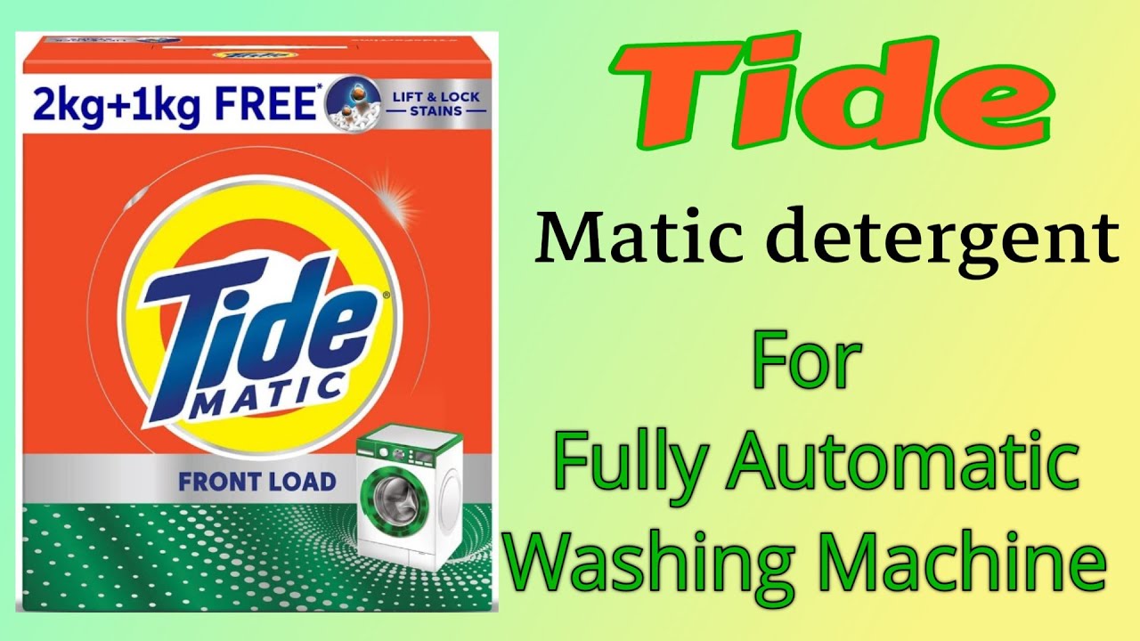 Tide Ultra matic detergent || tide detergent for front load full ...