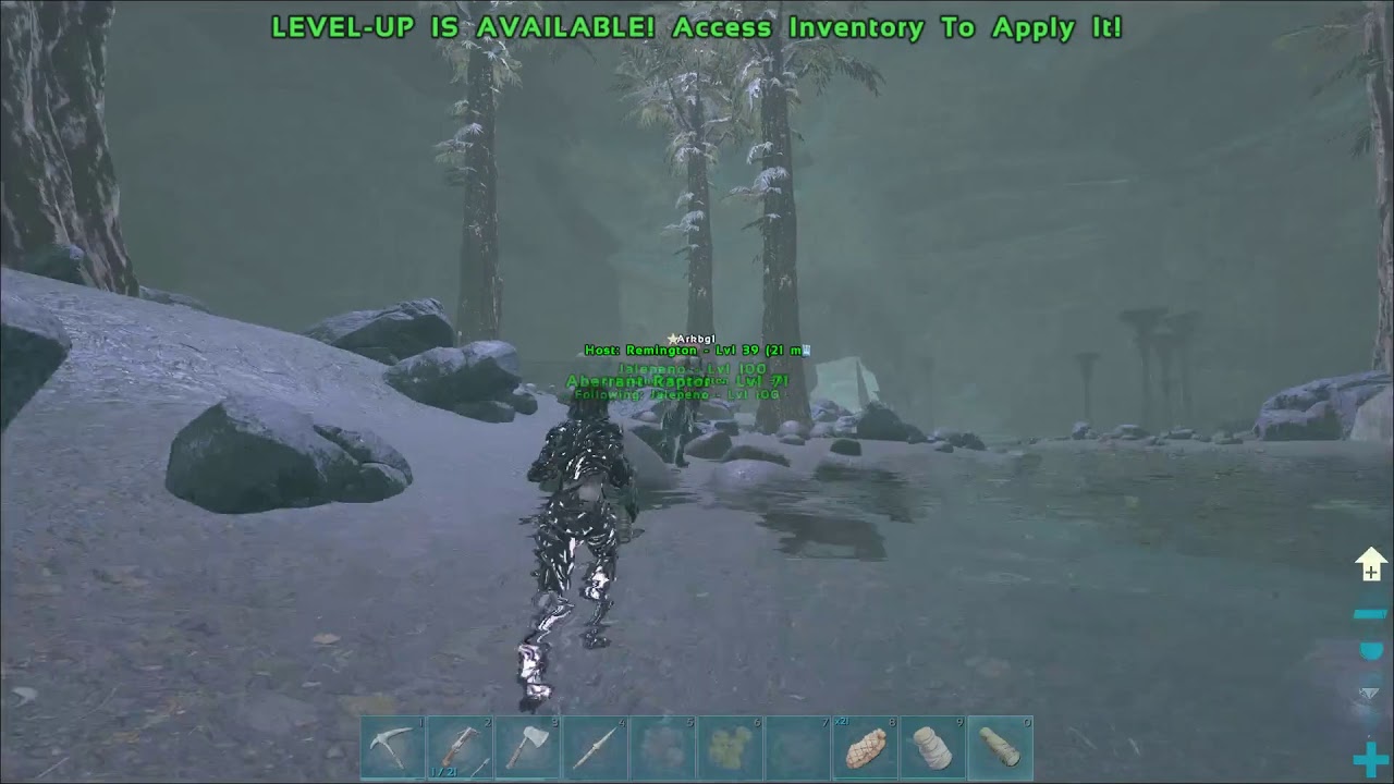 Ark evolved taming Roll Rat - YouTube