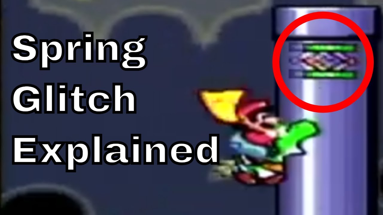 Spring Glitch Explained ℹ️ vs 🅿️ | Super Mario World - Forest of ...