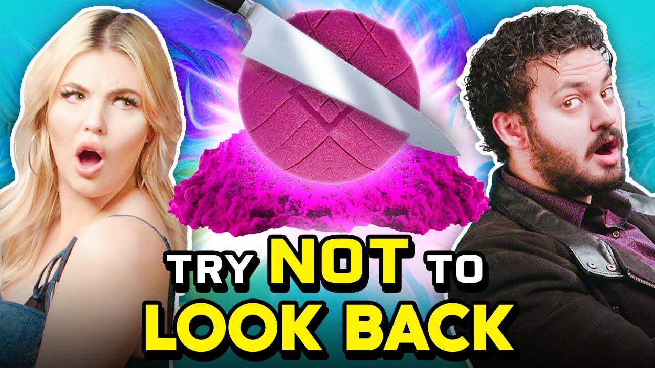 College Kids React To Try Not To Look Back Challenge (Oddly Satisfying ...