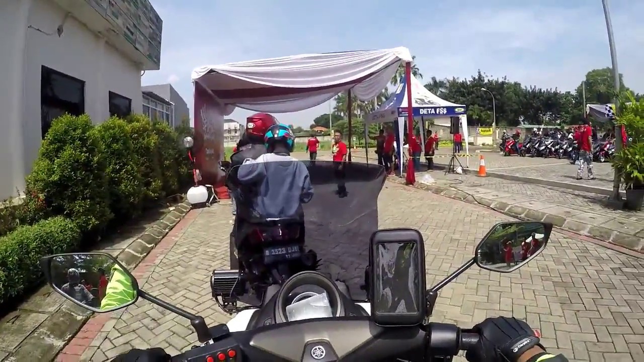 NMAX RIDER JAKARTA UTARA GOES TO 1st ANNIVERSARY NR TANGERANG - YouTube