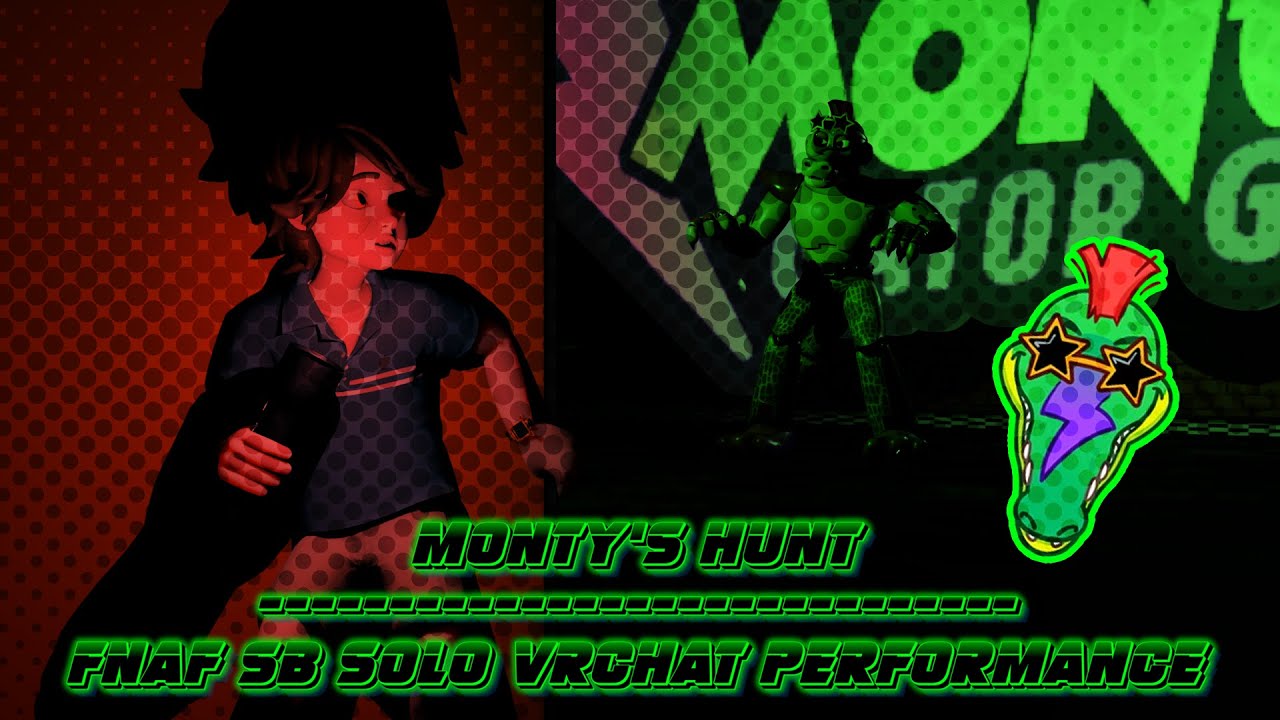 AI Song | "MONTYS HUNT" | FNAF SB Solo VRChat Performance - YouTube
