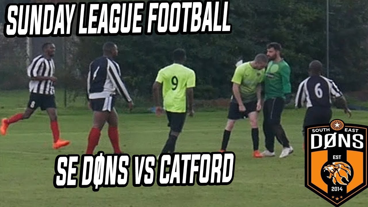 SE DONS vs CATFORD: Sunday League Football League Match 5 - YouTube