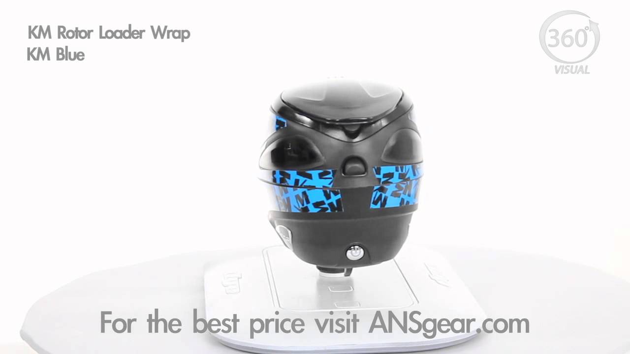 KM Rotor Loader Wrap - KM Blue - Visual 360 - YouTube