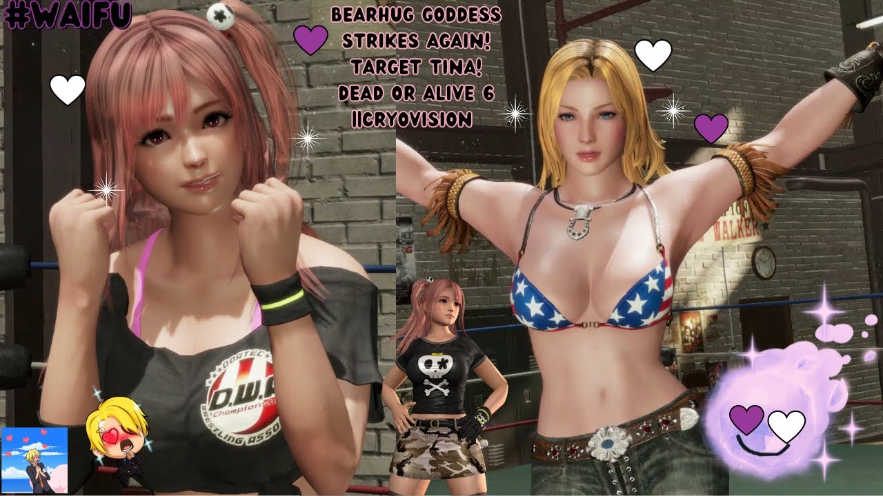 BEARHUG GODDESS STRIKES AGAIN! TARGET Tina! Dead Or Alive 6 ||CryoVision - YouTube
