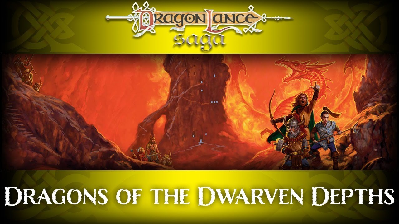 Review: Dragons of the Dwarven Depths | DragonLance Saga - YouTube