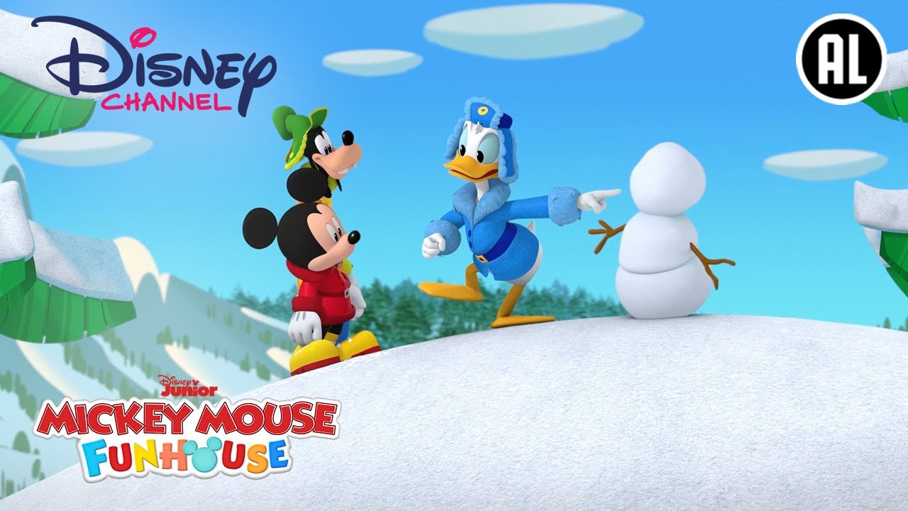 Mickey Mouse Funhouse | Een Magische Sneeuwpop! | Disney Channel NL ...