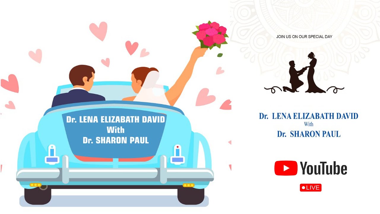 Dr. LENA ELIZABATH DAVID With Dr. SHARON PAUL | Wedding | 26-01-2023 ...