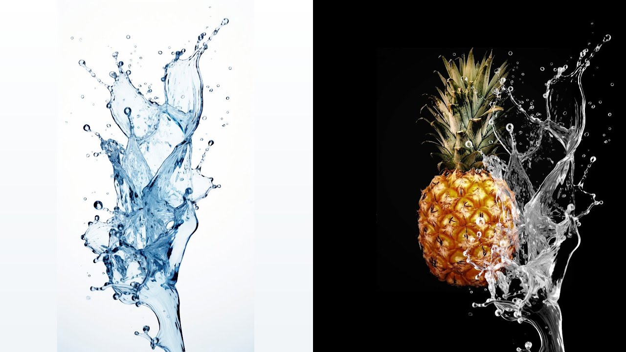 How to Remove Background From Water Splash in Gimp - YouTube