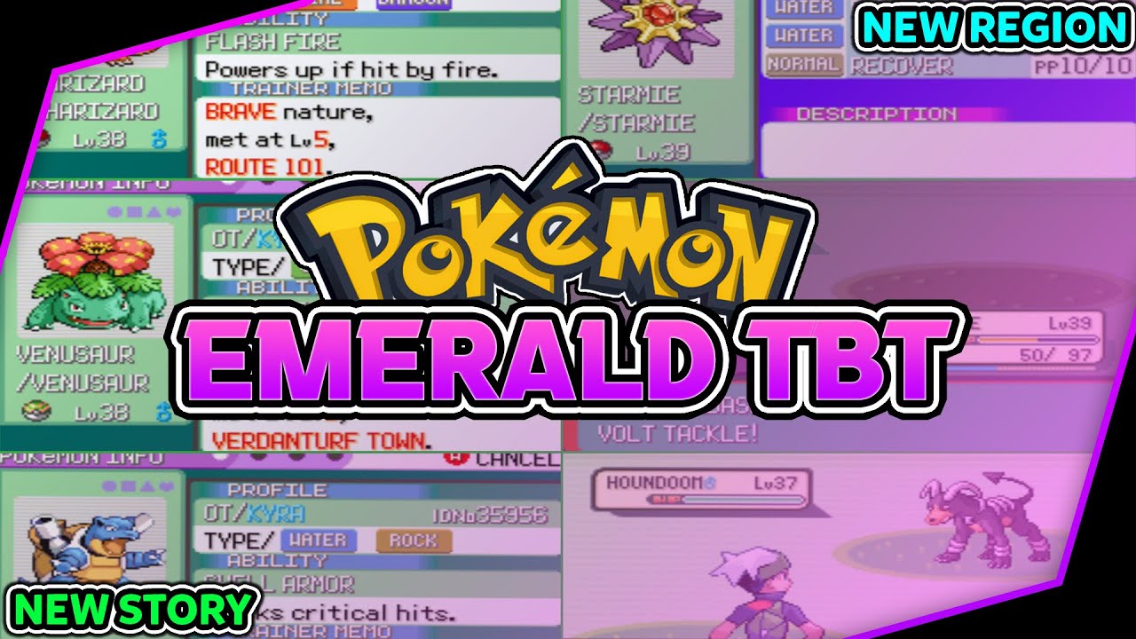 Completed New Pokemon Game With Gen 1 Starters, New Encounters ...