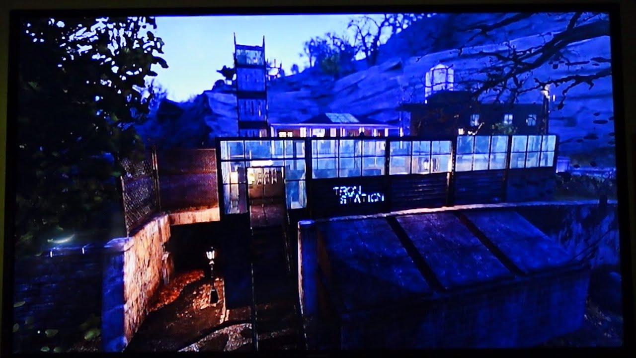 The TRON Station - Fallout 76 C.A.M.P. build - YouTube