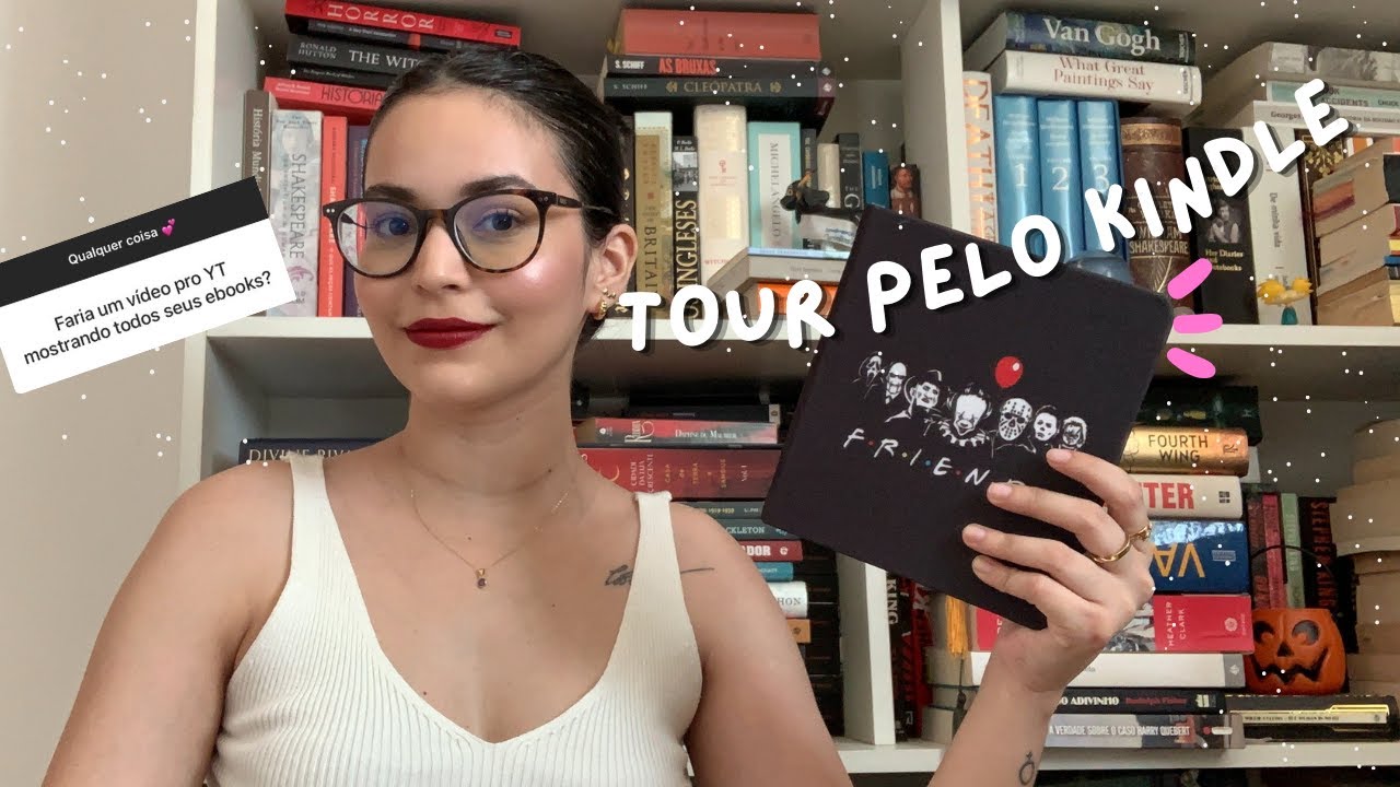 Vale a pena ter um kindle oasis? + tour pelo meu acervo de e-books ...