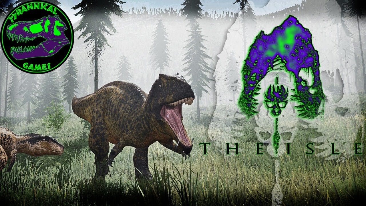 The Isle - Giganotosaurus Terrorize The Plains - Isle Nation Gameplay ...