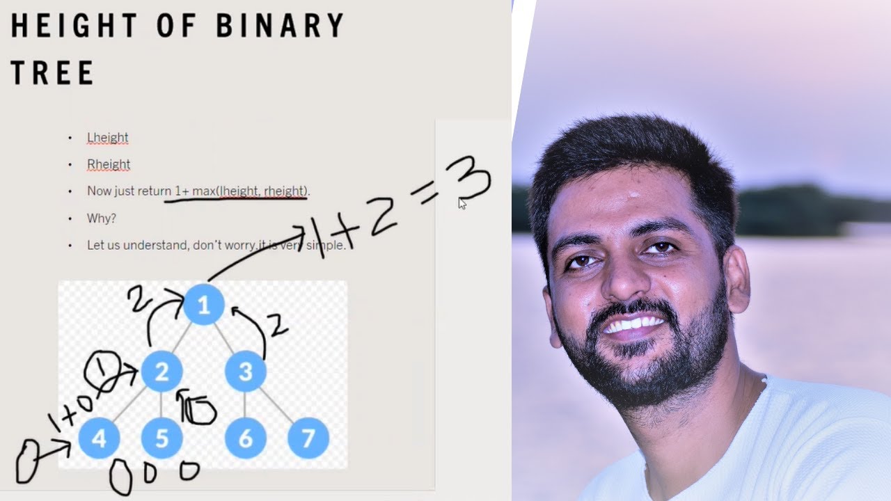 10 Height Of Binary Tree Binary Tree Height Devendra Yadav YouTube 10-height-of-binary-tree-binary-tree-height-devendra-yadav-youtube