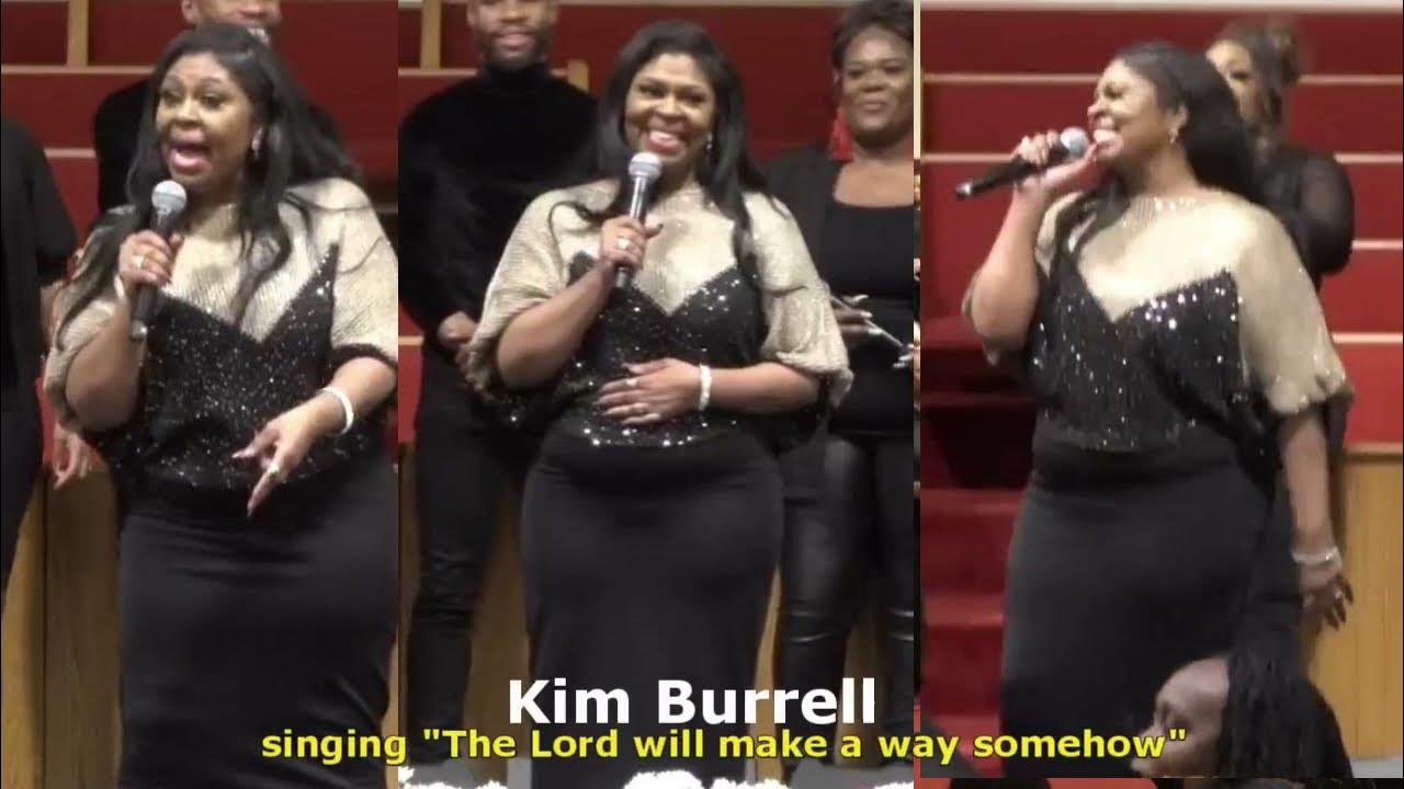 Kim Burrell - God will make a way somehow - YouTube