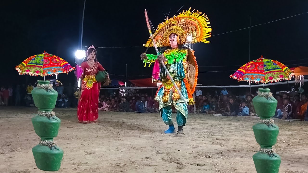 ওস্তাদ মনেশ সিং সর্দার যা নাচেদিলো💥chonach💥purulia chhau nach💥 ...