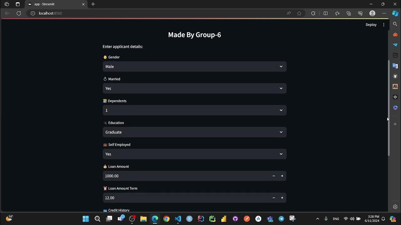 Loan approval prediction - Model deployment on Streamlit - YouTube